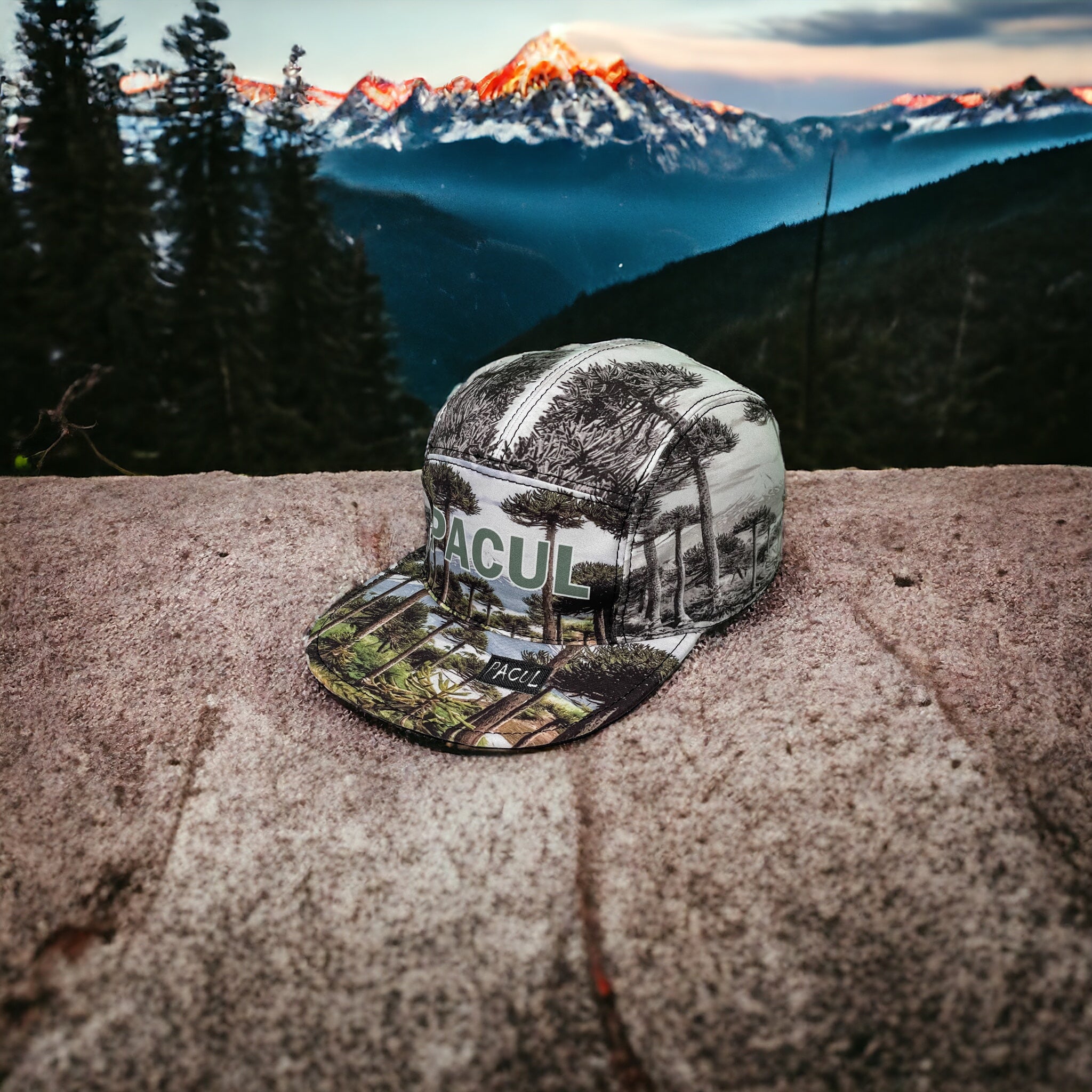Gorro 5 Panel Parque Nacional Conguillío – PACUL OUTDOORS